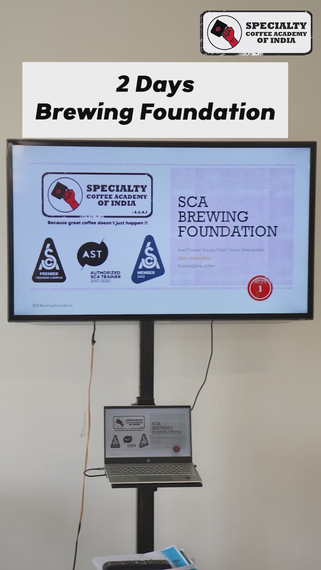 SCA Brewing - Foundation - Bengaluru Chapter – scai.coffee